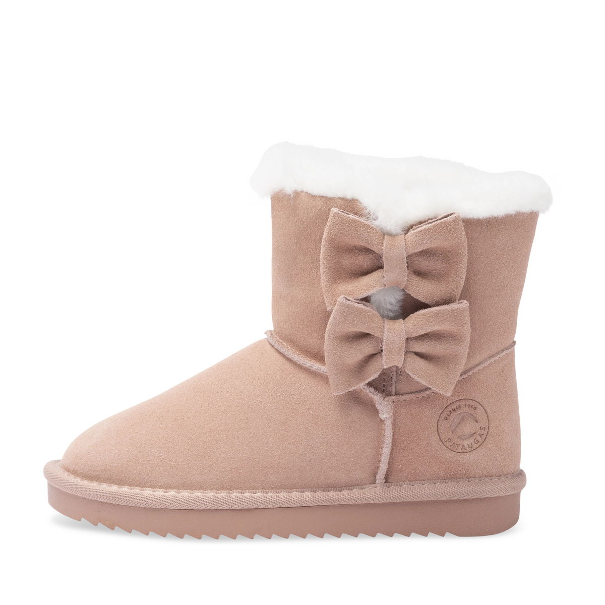 Bottines Cosy Boots Fille CUIR motif Uni A enfiler PATAUGAS