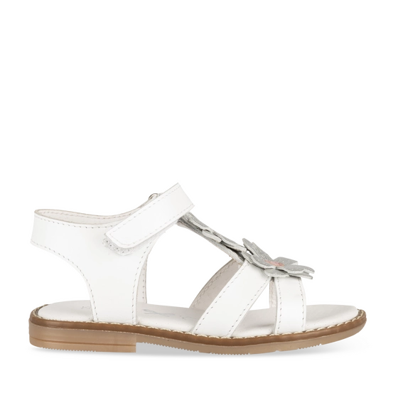 Sandales Fille CUIR motif Uni A enfiler NINI & GIRLS CUIR