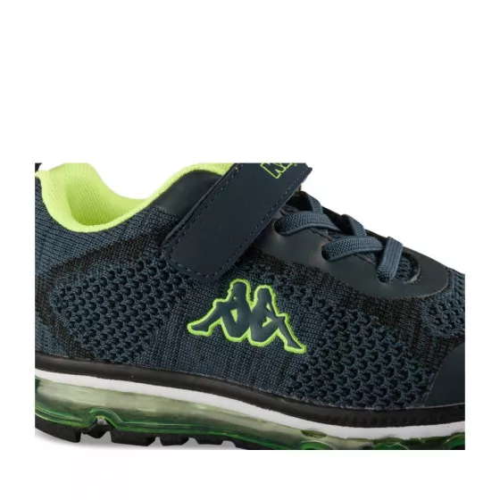 Baskets BLEU Garçon Lacets KAPPA