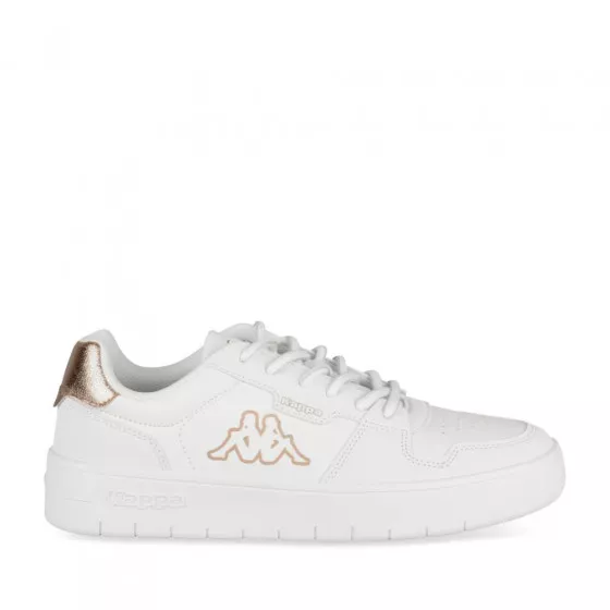 Baskets BLANC Femme Lacets KAPPA