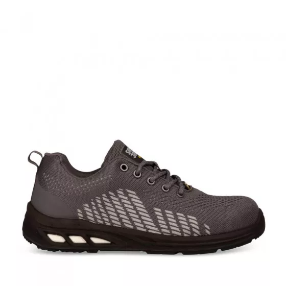 Safety shoes GREY Woman pattern Plain Laces SAFETY JOGGER