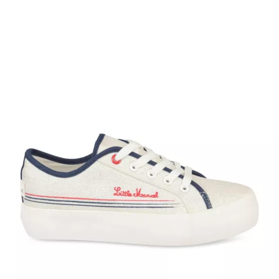 Sneakers Canvas WHITE Woman LITTLE MARCEL