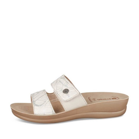 Mules Femme motif Uni A enfiler INBLU