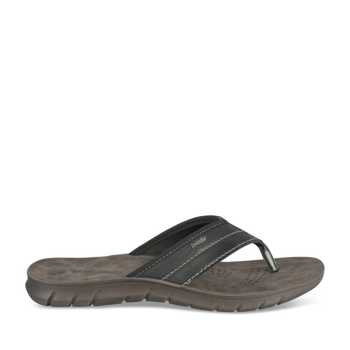 Flip flops Men pattern Plain Slip-on INBLU